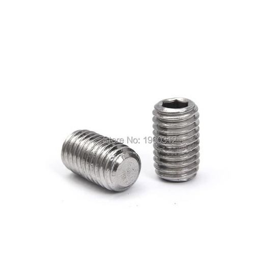 VIS,M6 5pcs-35mm-304--Vis Sans Tête À Filetage Métrique Din913 M2 M2.5 ...