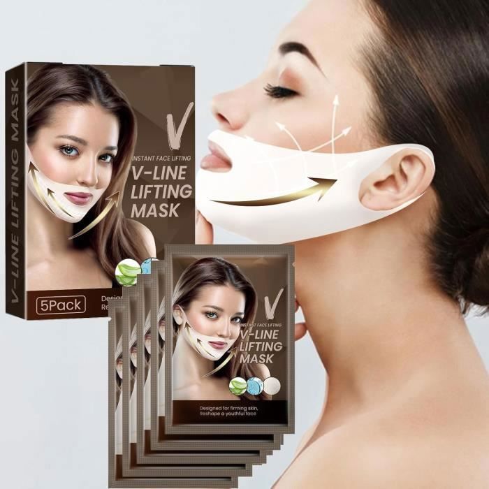 V Line Lifting Mask V Masque, Masque Facial en V Masque Lifting Visage ...