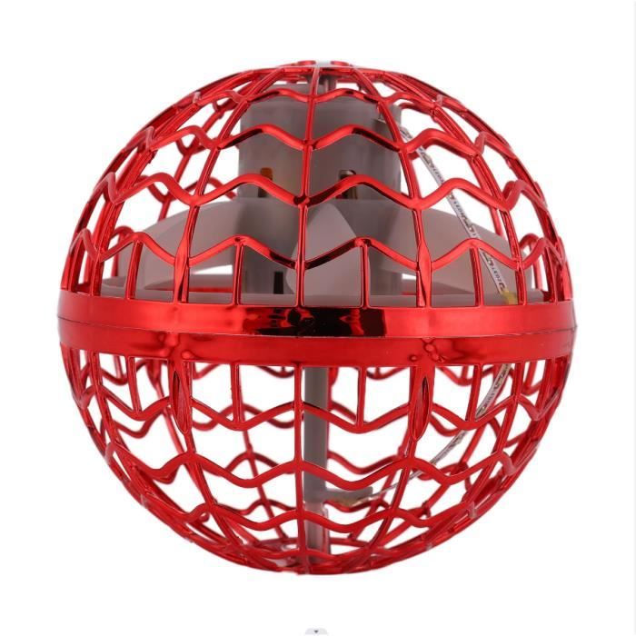 Rouge - Magic Boomerang Fly Orb avec lumières LED, Flying Ball, Drone ...