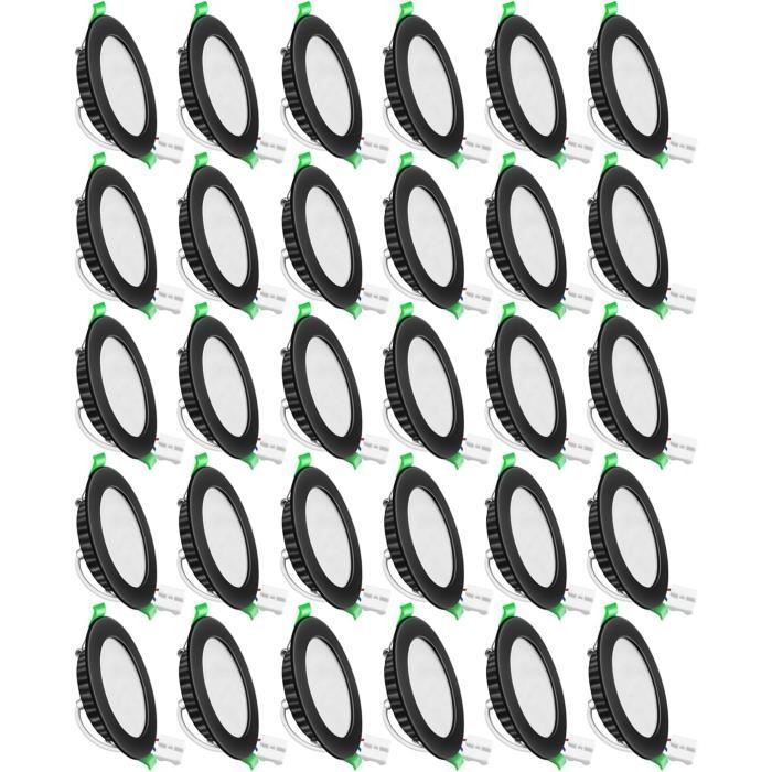 Spot LED Encastrable,Extra Plat,Spot Encastré Led Intérieur Plafond ...