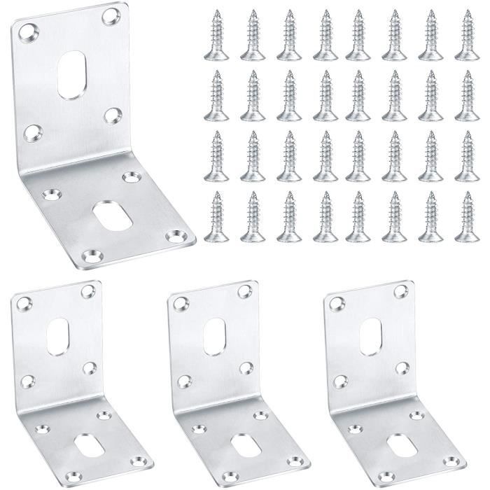 Equerre de Murale, Équerre de Fixation Angle, Support de Coin en Acier ...