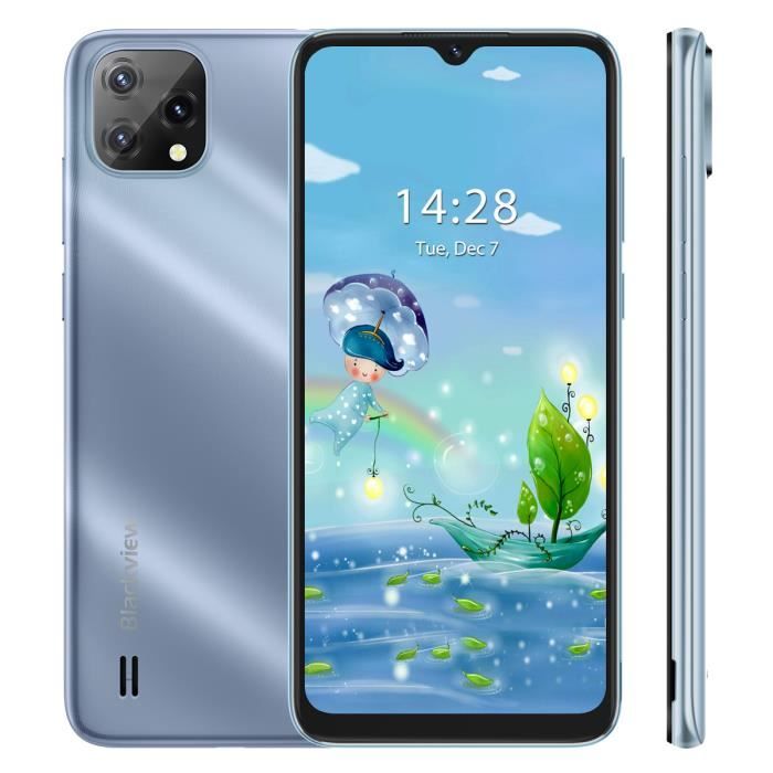 Blackview A55 Smartphone Pas cher 6.53" Écran 3Go+16Go(Jusqu’à 64Go ...