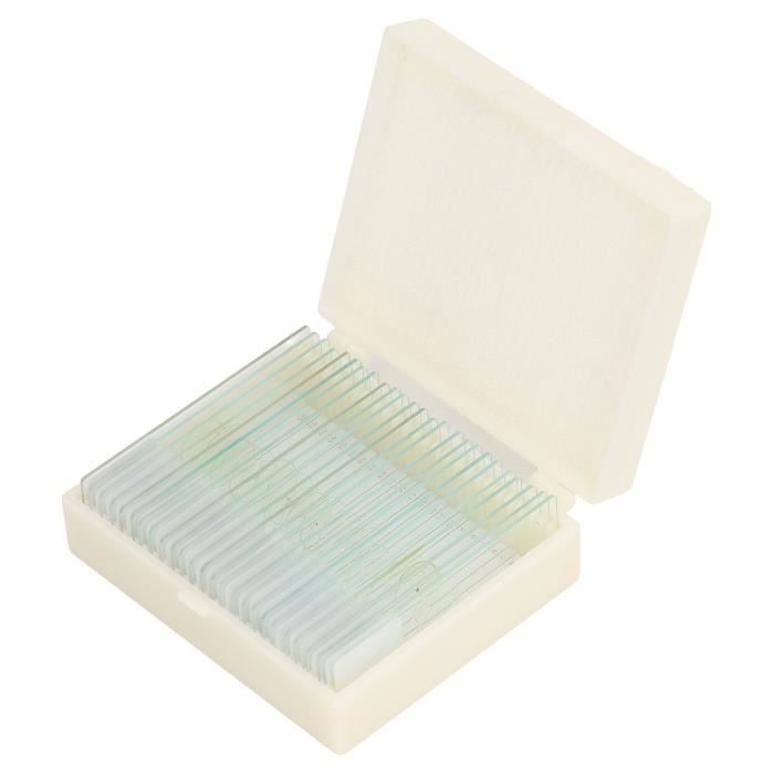 Cikonielf Lame de microscope Lames de Microscope 25PCS pour L ...