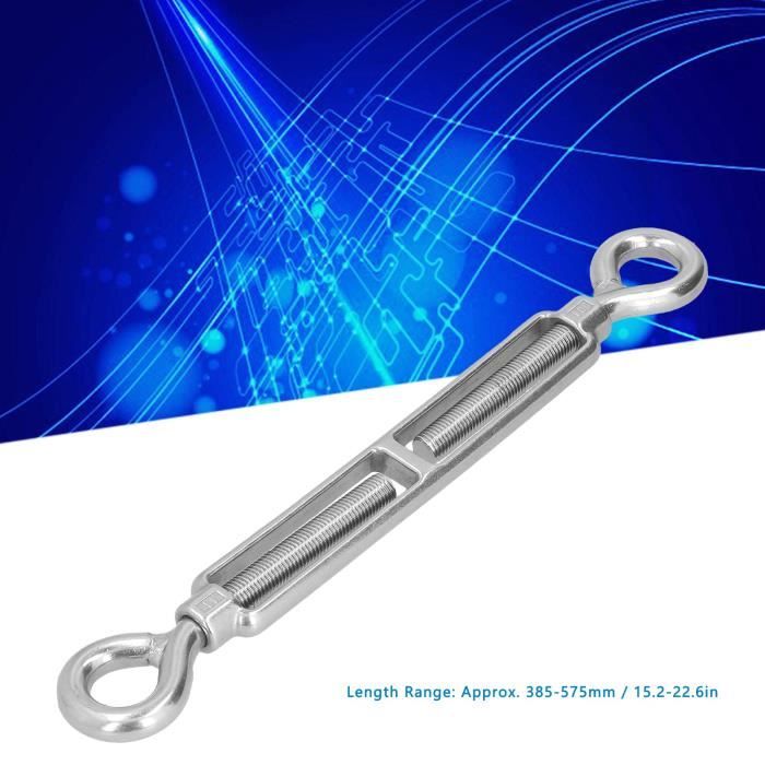 Tendeur de câble métallique en acier inoxydable 304 M-16 réglable ...