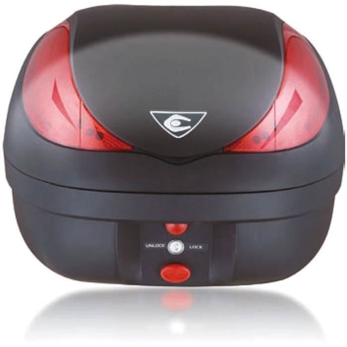 COOCASE TOP CASE COOCASE WIZARD BASIC V36 LITRES NOIR ( LIVRE AVEC ...