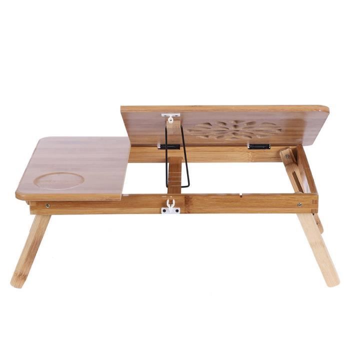 Fdit bureau de lit Plateau de support de table réglable pour ordinateur ...