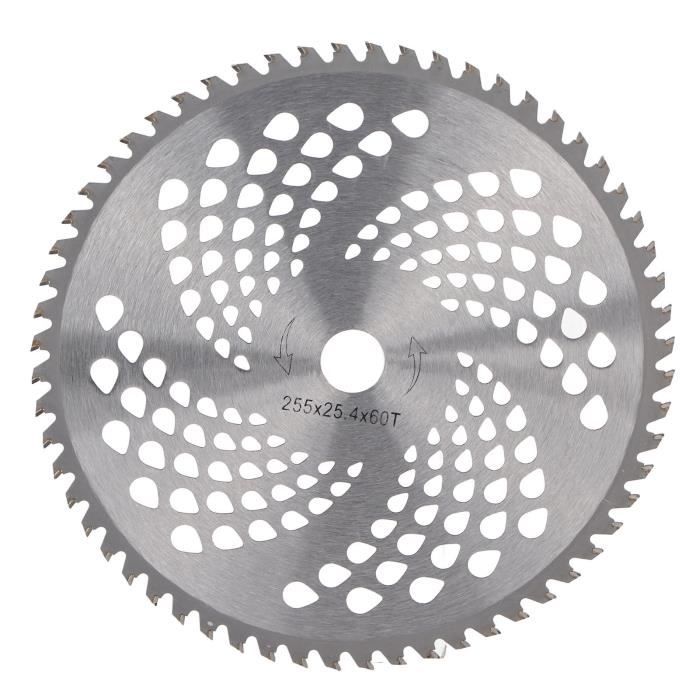 GOTOTOP Disque de scie Lame de Scie Circulaire 60 Dents Disque de Roue ...