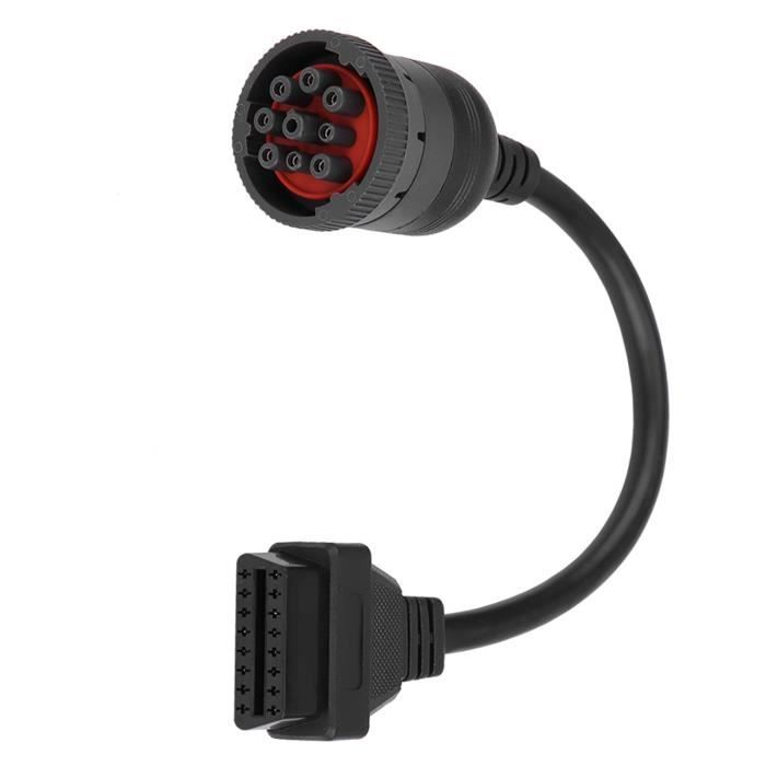 Interface de diagnostic de camion, Interface de diagnostic de camion, câble adaptateur femelle ...