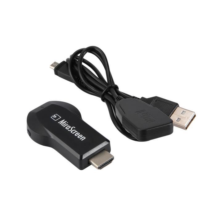 MiraScreen E5S WiFi Affichage Dongle Récepteur HDMI TV Miracast DLNA Airplay Mirroring Media ...