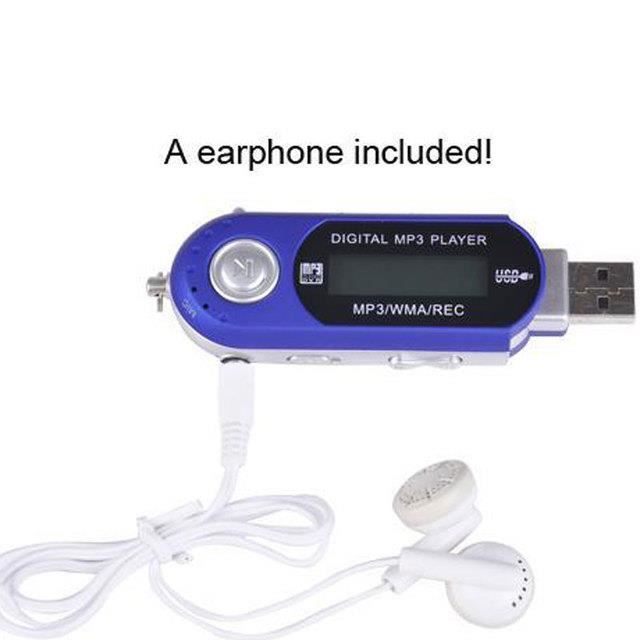 LECTEUR MP3,BLUE-4 GO--Mini lecteur MP3 avec écran LCD, USB, haute ...
