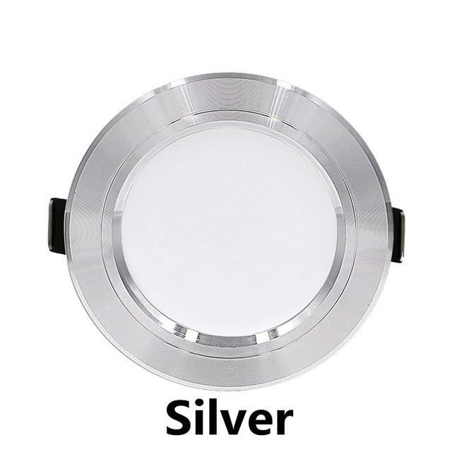 Downlight,Silver-18W-Warm white--Lampe Led Plafonnier Intérieur ...