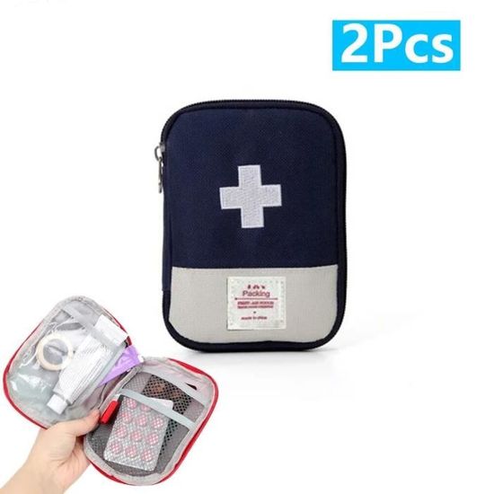 Trousse de secours,Mini sac à médicaments portable,trousse de premiers soins,kits d'urgence ...