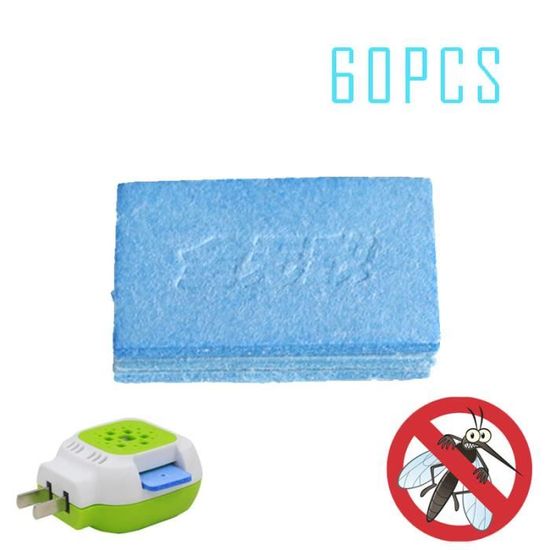 Anti nuisible,Tablette répulsive anti-moustiques, 60 pièces, tapis ...