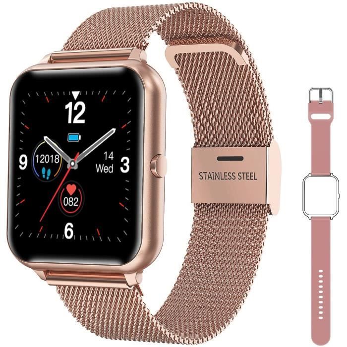 Montre connectée homme femme - montre connecter pour femme avec ...