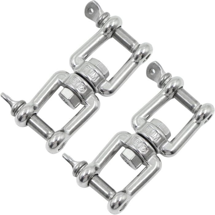 Anneau Pivotant Manille Connecteurs Suspension - MâChoires en Acier ...