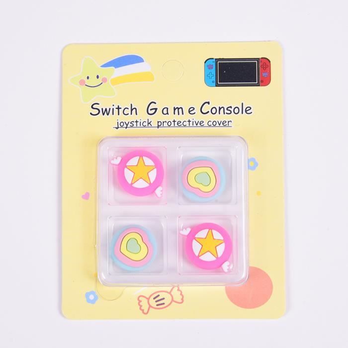 Thumb Stick Grip Cap pour Nintendo Switch, Oled, NS Lite, Cute Cartoon, PomerCon Contrmatérielle ...