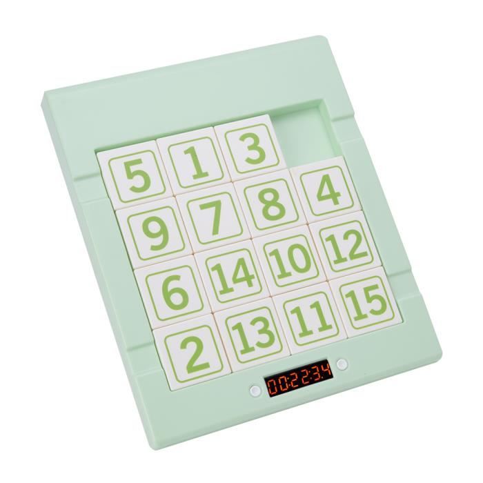 Atyhao Puzzle coulissant mathématique Puzzle à nombres jeux casse-tete ...