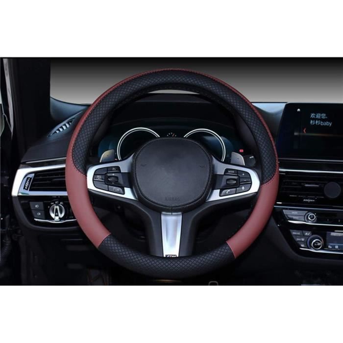 Couvre Volant Universel Housse De Volant Universelle Pour Voiture En Cuir Microfibre Respirant ...