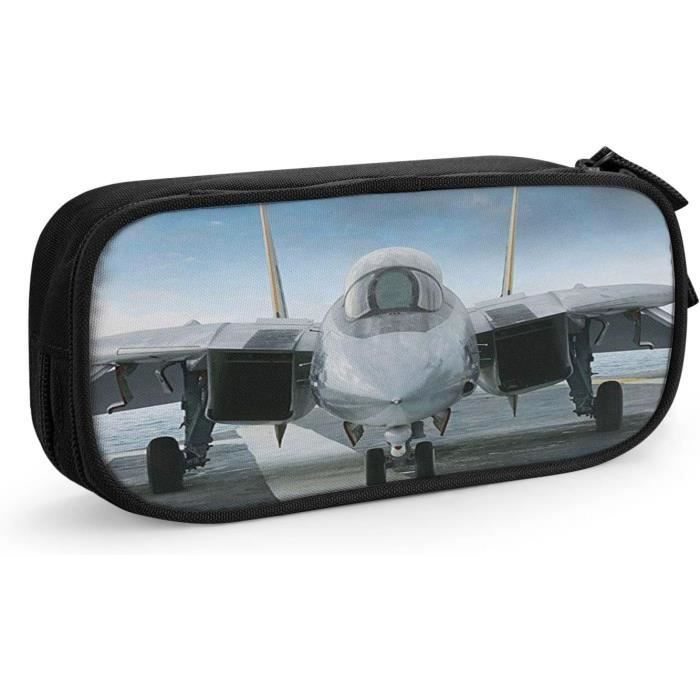 Trousse À Crayons F14 Avion De Chasse De Jet, Grande Capacité Pour ...