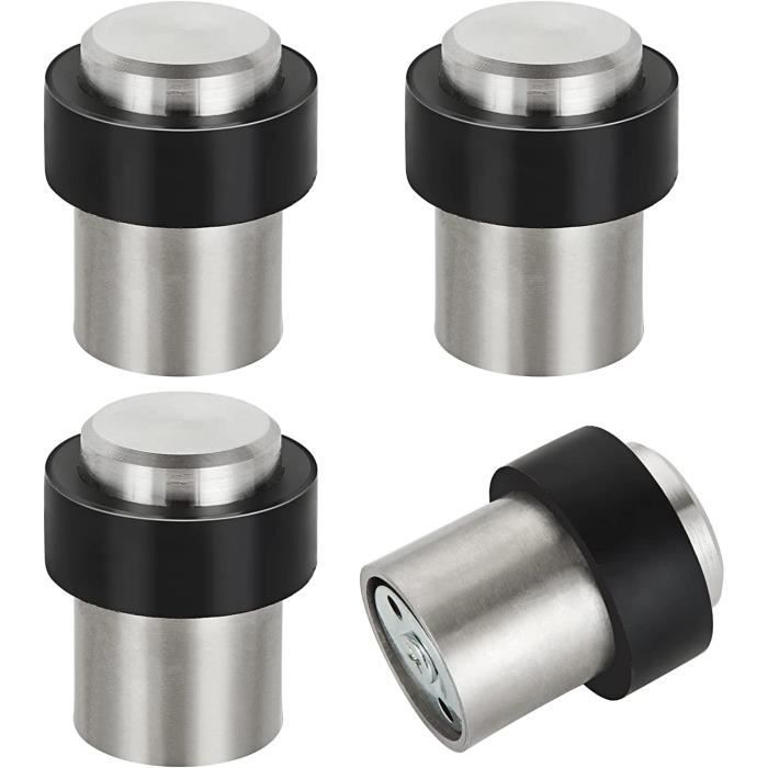 4 Butoir de Porte 4.5 CM, Arrêt de Porte en Acier Inoxydable, Bloque ...