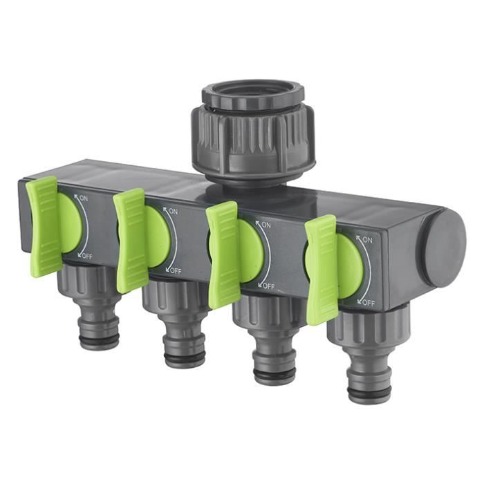 Raccord Nez de Robinet d'Arrosage Femelle 20x27 (3/4) Selecteur 4 ...