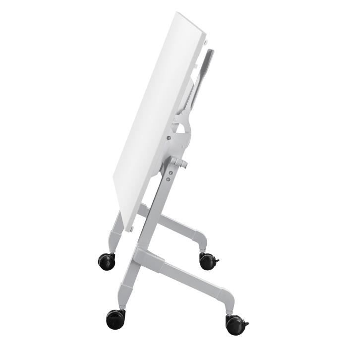 Table rabattable Galice Plus - plateau hêtre - piétement aluminium - L ...