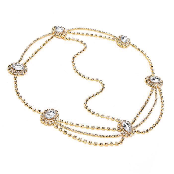 BUTY-Zerodis Chaîne de tête de femme Chaîne de Tête Femmes à Mode ...