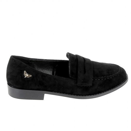 Mocassins Femme LPB Gossina en Cuir Noir Noir - Cdiscount Chaussures