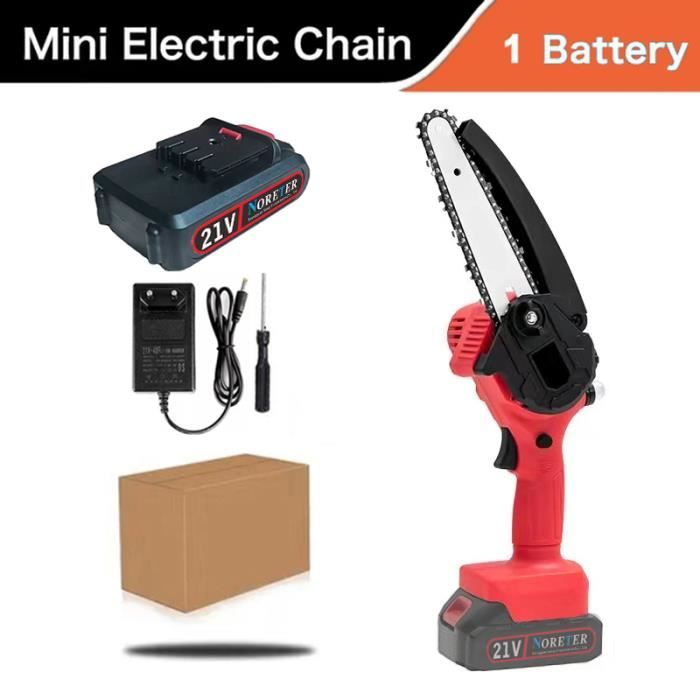 Tronçonneuse Portative ,2 Piles ,Scie électrique portable sans fil ...