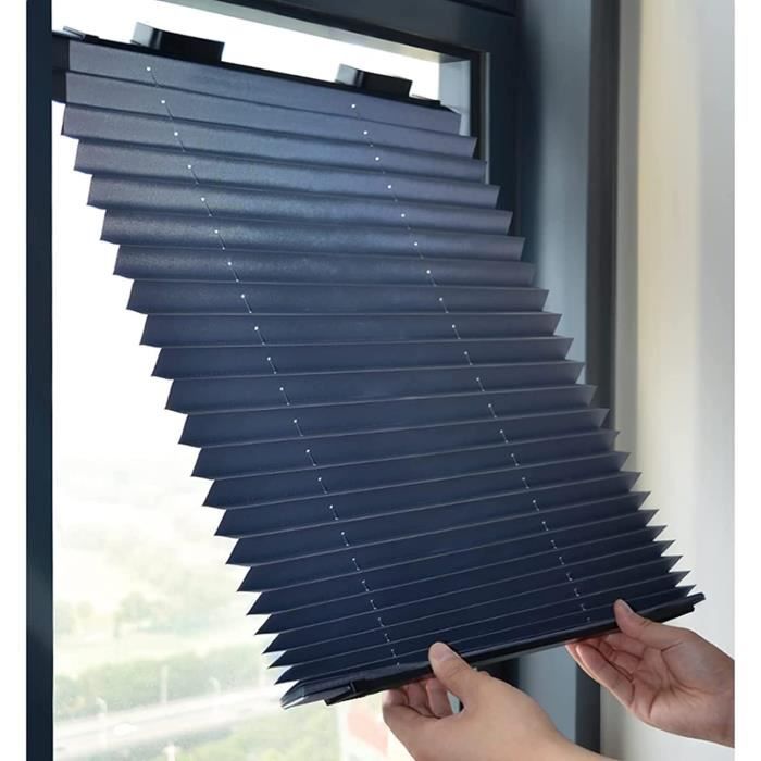 Stores Enrouleurs Plissés à Ventouse,Store À Rouleau Pare-Soleil ...