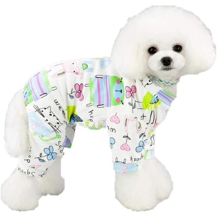 Piji Pyjama En Coton Pour Chiens De Petite Et Moyenne Taille \ Pyjamas ...
