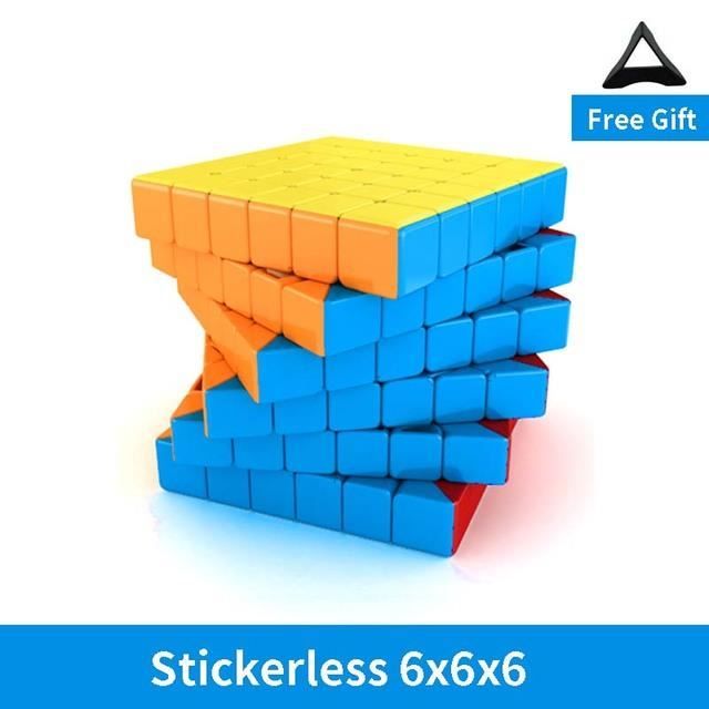 CASSE-TETE,6x6 Stickerless--Cube à 12 couches, 9x9, 10x10, 11x11, 12x12 ...