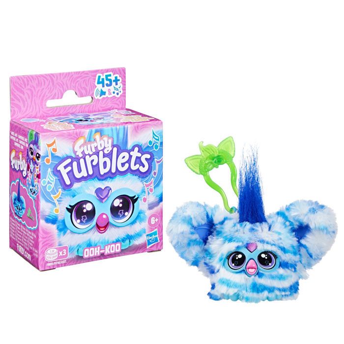 Peluche - Hasbro - Furblet Ooh Koo - Mini Furby - Sons et Musique ...