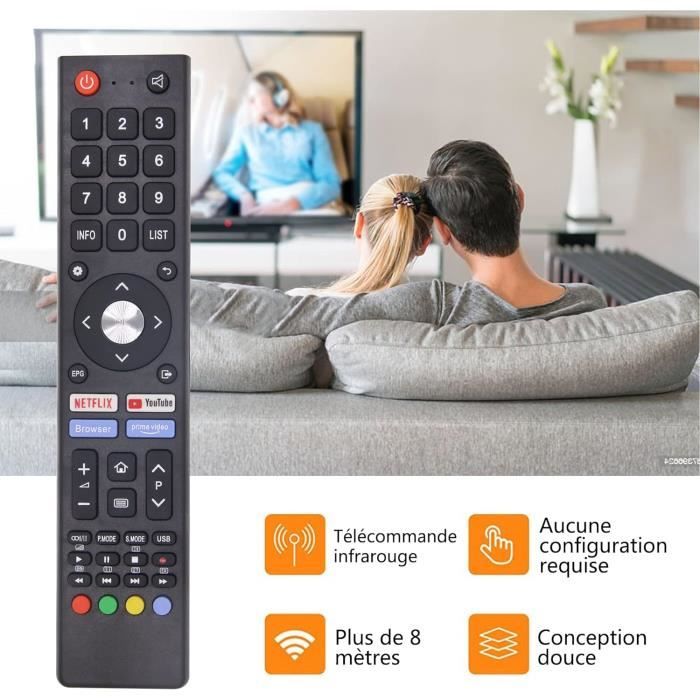 Télécommande Pour Chiq Changhong Uhd Tv U55H7N L32H7N L40H7N L43H7N ...