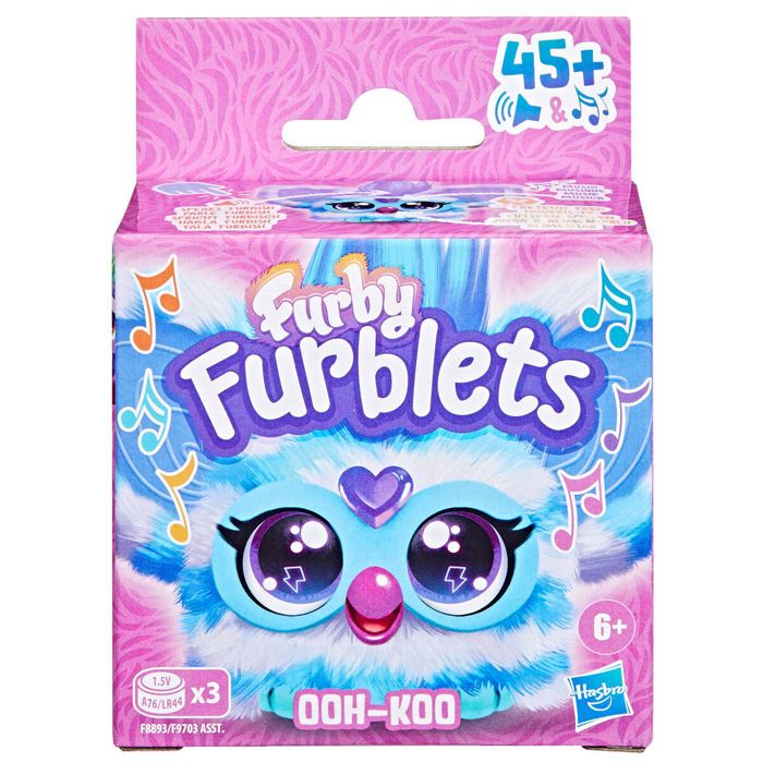 Peluche - Hasbro - Furblet Ooh Koo - Mini Furby - Sons et Musique ...