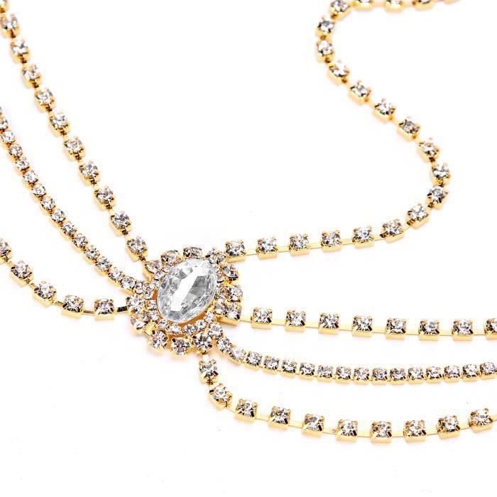 BUTY-Zerodis Chaîne de tête de femme Chaîne de Tête Femmes à Mode ...