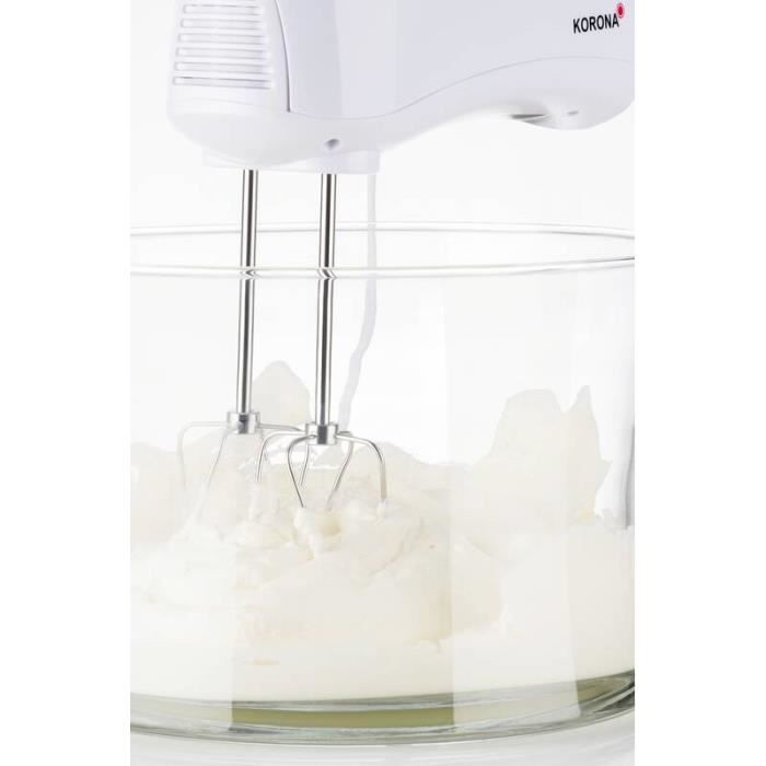 Mixeur à main - Korona - 23011 - 300 watts - 5 niveaux de puissance ...