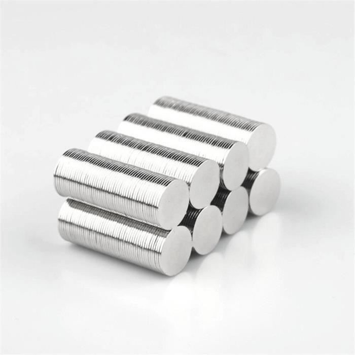 20PCS - 10x0.5mm Mince Rond Aimant Fort 10mm X 0.5mm D'aimant Permanent ...