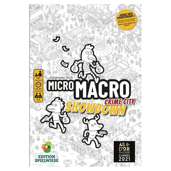 Micro Macro Crime City 4 - Showdown - Jeu de société - BLACKROCK ...