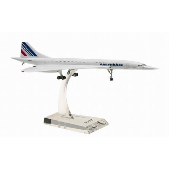 Maquette AIR FRANCE CONCORDE F-BVFC au 1/200 en Métal - Cdiscount Jeux ...
