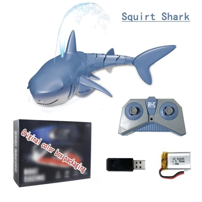 SquirtWater requin C2-Jouet Robot Requin Baleine Télécommandé, Animaux ...