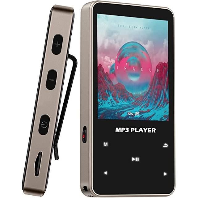 32Go Lecteur MP3 Bluetooth 5.0 Petit, Baladeur Sport Portable, Musique ...