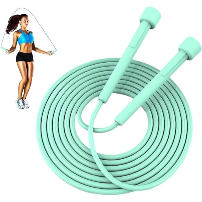 Corde à sauter pour Corde à sauter d'exercice de fitness sans ...