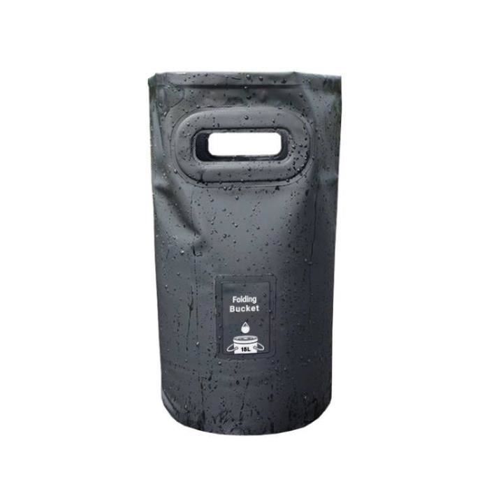 Seau Pliant 20L, Sac à Eau Pliable Étanche, Portable Seau Pliable ...