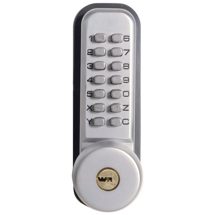 Verrou à code mécanique JOKEY 500 pêne 1/2 tour - LOKOD - 28103-J-CS ...