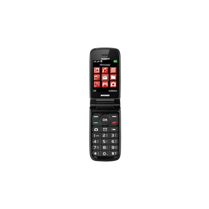 Téléphone portable basique Brondi 10278011 Blanc - Cdiscount Téléphonie