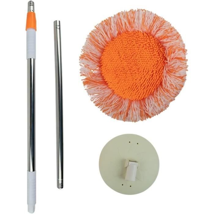 Balai Rotatif À 360 ° En Polyester Abs + Avec Serpillère Sèche Et ...