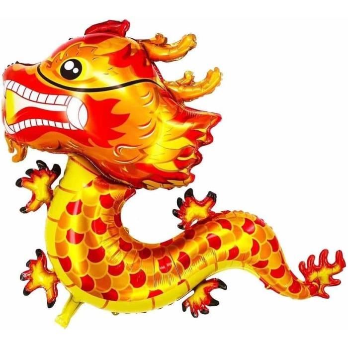 Ballon Dragon Géant De L'Année Du Dragon - Décoration D'Anniversaire ...