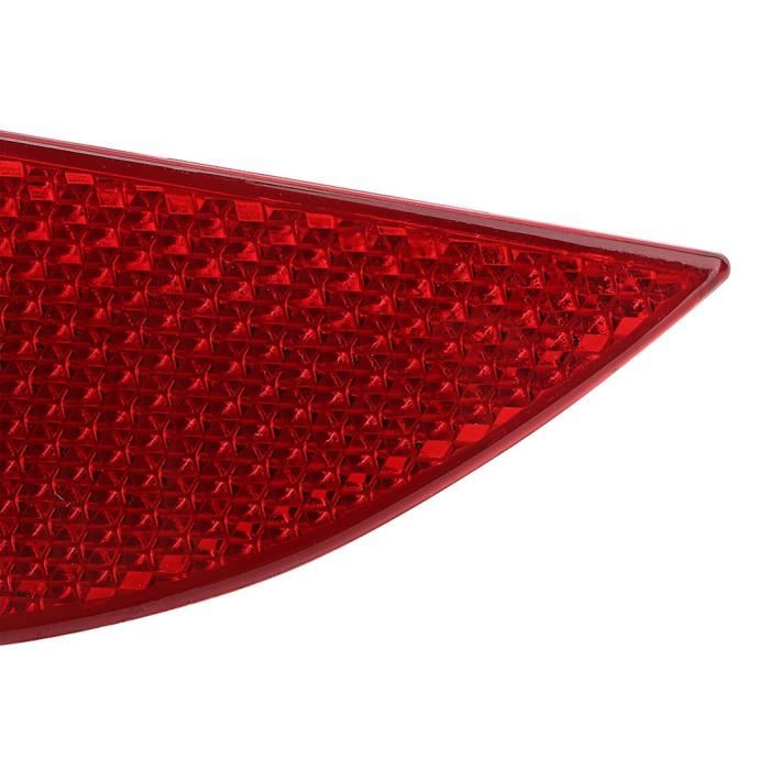 Cikonielf réflecteur Réflecteur droit de pare-chocs arrière adapté pour ...