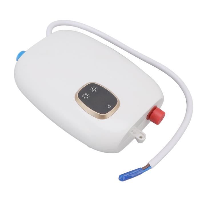 Fdit Petit chauffe-eau électrique Petit chauffe-eau instantané électrique 5500W avec chauffe-eau ...